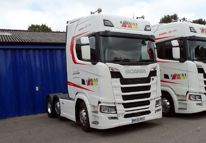 Hawkins Logistics - news from Lorryspotting.com