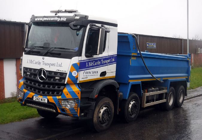 J. McCarthy Transport - news from Lorryspotting.com